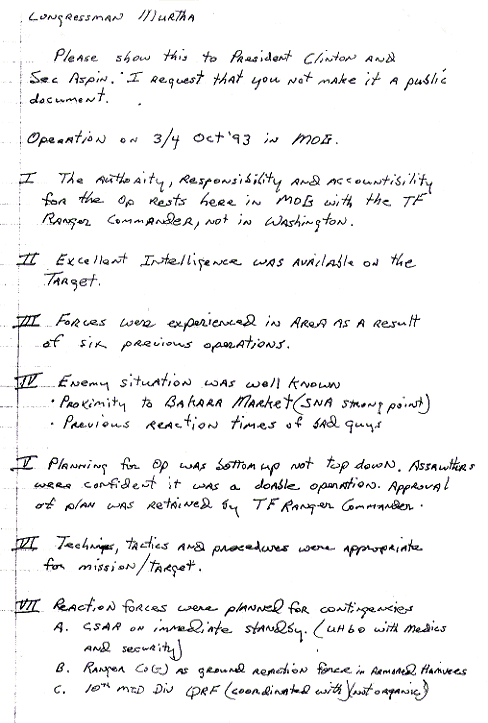 General Garrison’s Letter to President Clinton – Battlecast