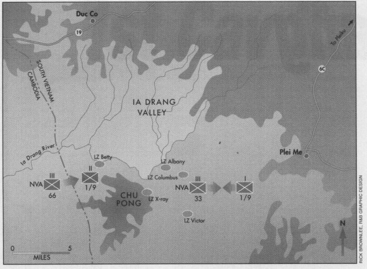 The Battle of Ia Drang – Historical Atlas – Battlecast