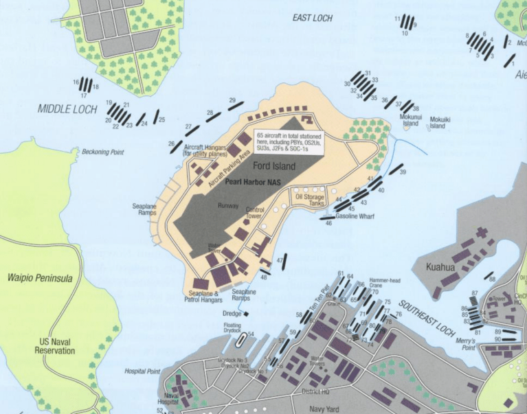 The Definitive Historical Atlas of the Battle of Pearl Harbor – Battlecast